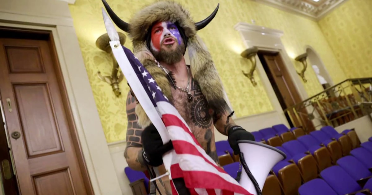 ‘QAnon Shaman’ Jacob Chansley could face over 4 years in prison for Jan ...
