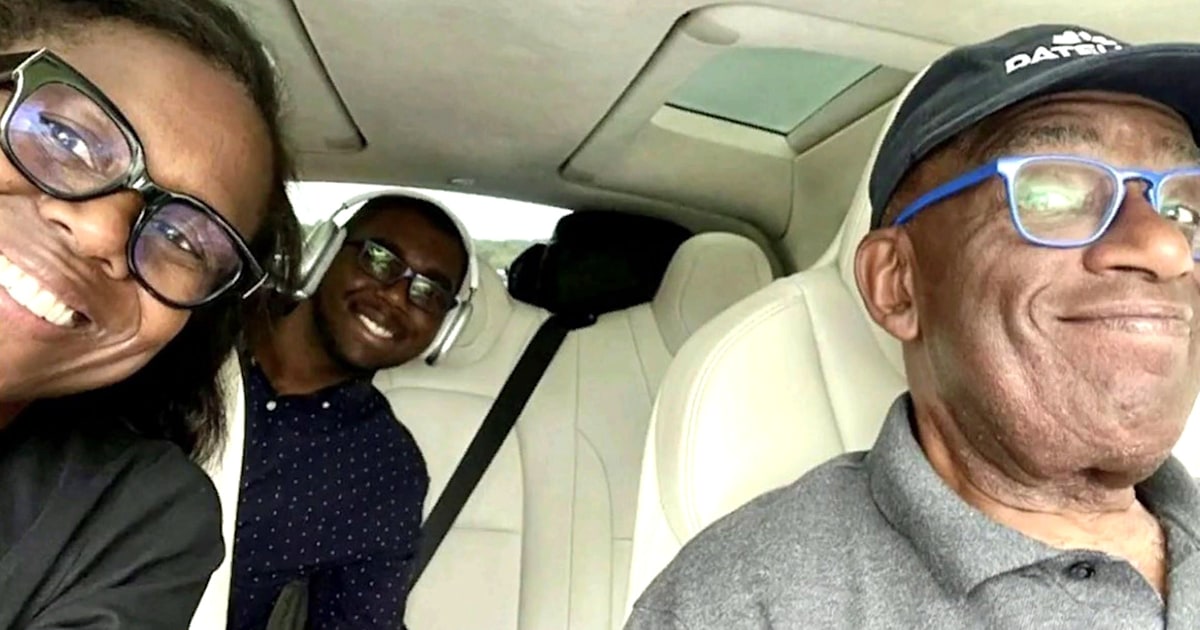 Al Roker readies son to leave for college