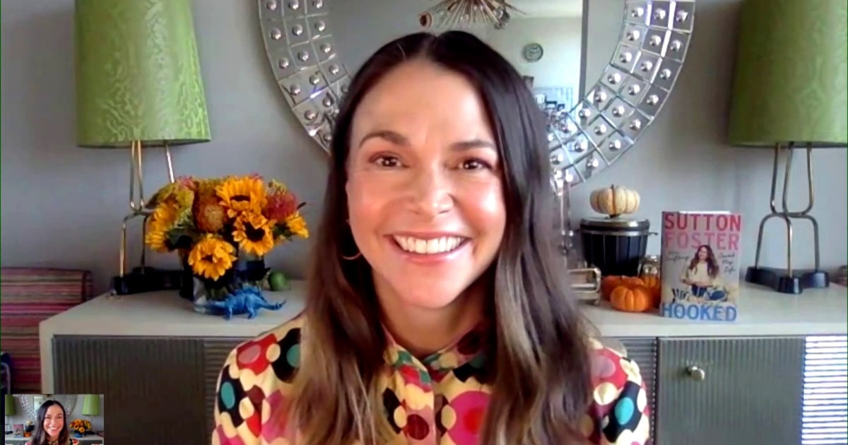 Sutton Foster talks about finding peace while getting crafty