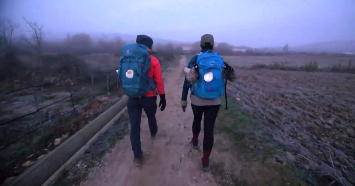 Inside a spiritual hike in Spain and France