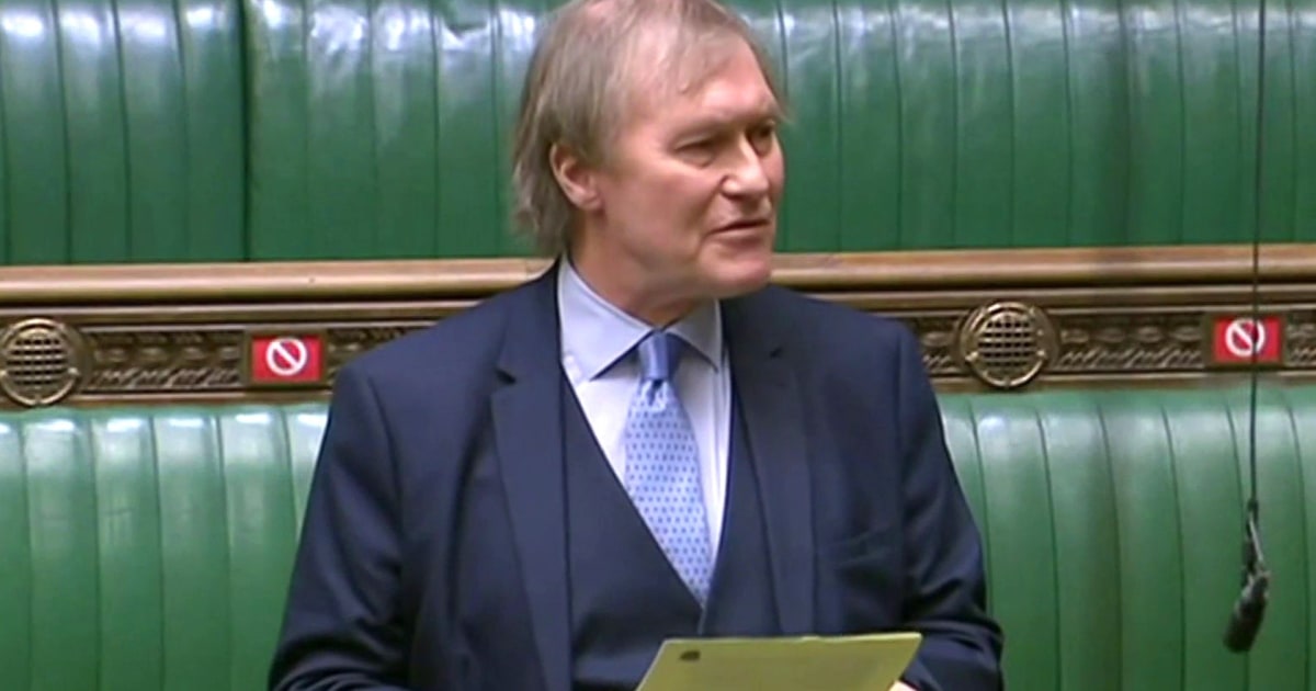 Knife attack against British lawmaker David Amess called an act of ...
