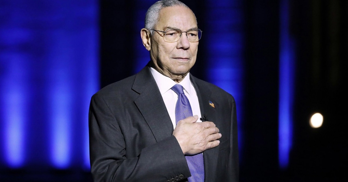 Colin Powell dies of complications from COVID-19
