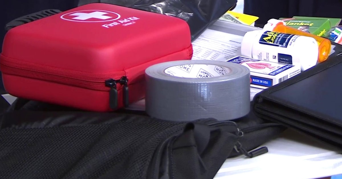 Why you should have a 'go bag' prepped, and what to put in it