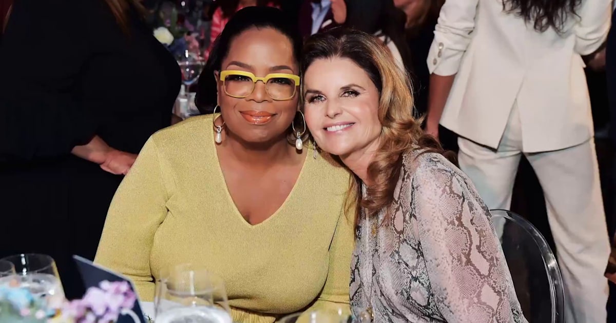 Maria Shriver and Oprah Winfrey talk about their ‘long, simple’ friendship