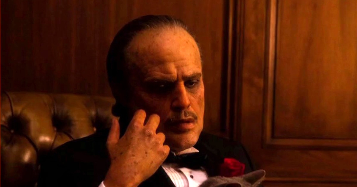 The Weeknd dresses up as the Godfather