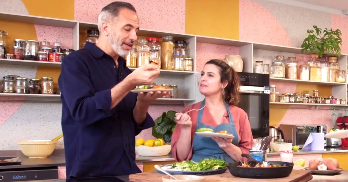 Visiting the test kitchen where a famous chef is out to simplify home ...