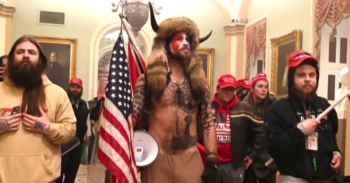 ‘QAnon Shaman’ Jacob Chansley sentenced to 41 months over his role in ...