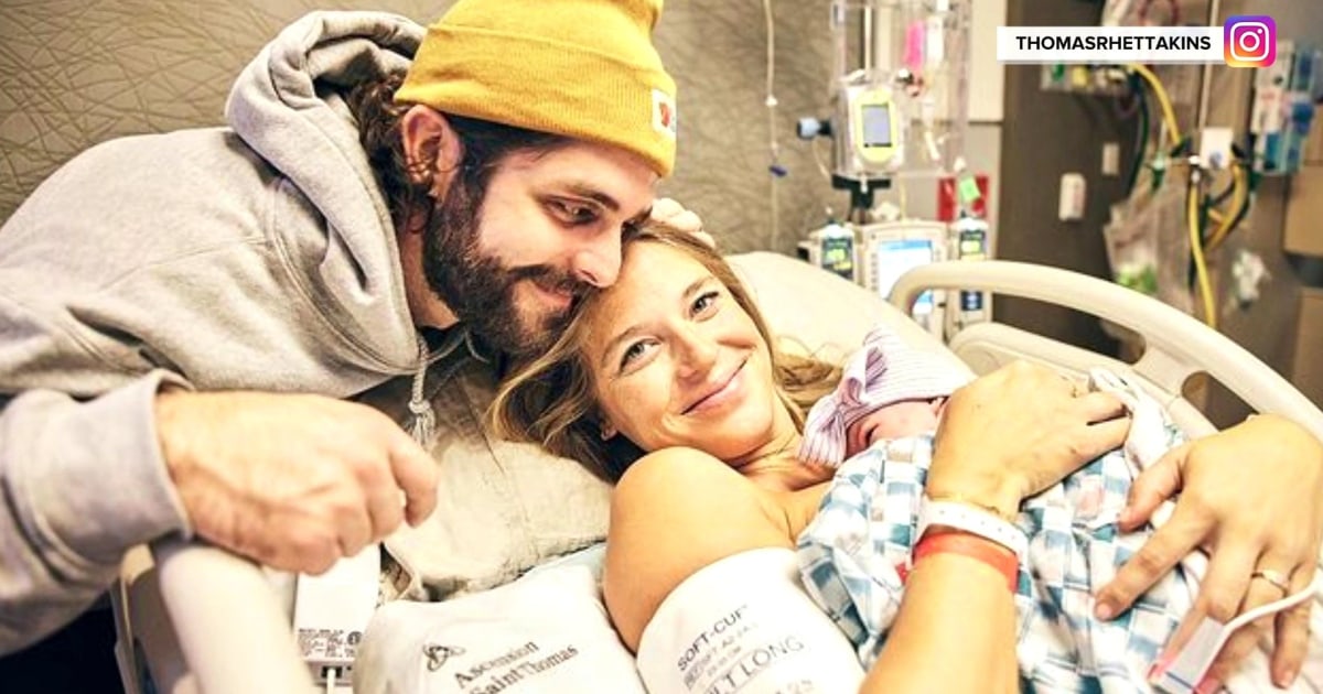 Thomas Rhett and his wife welcome their 4th daughter