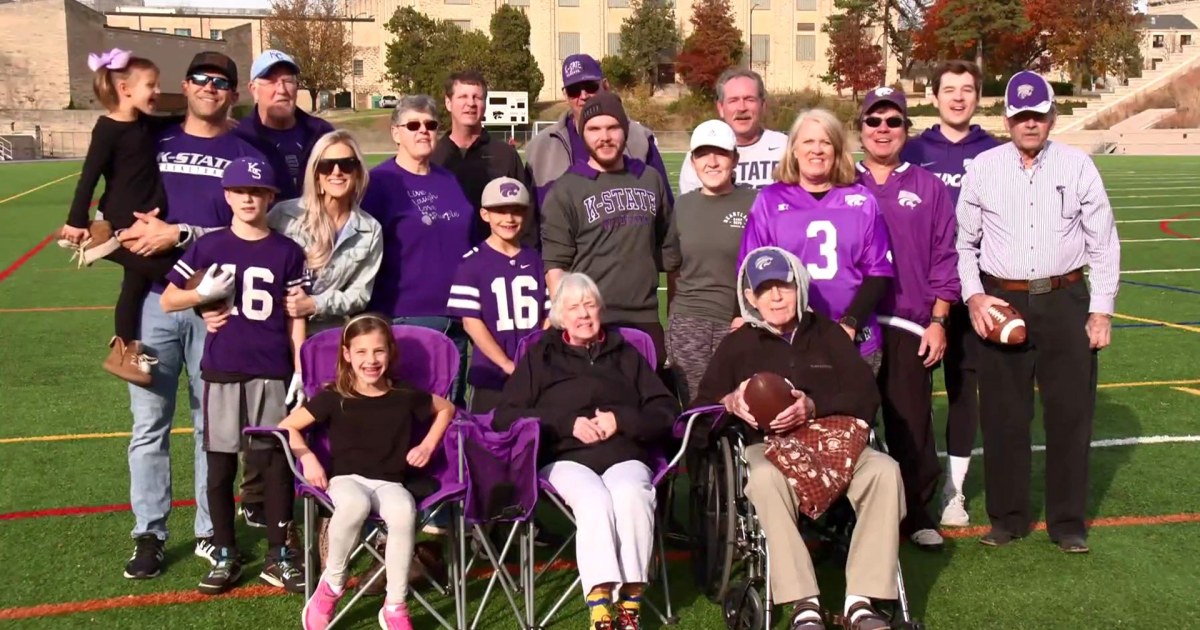 Kansas family reunites for century-old Thanksgiving tradition