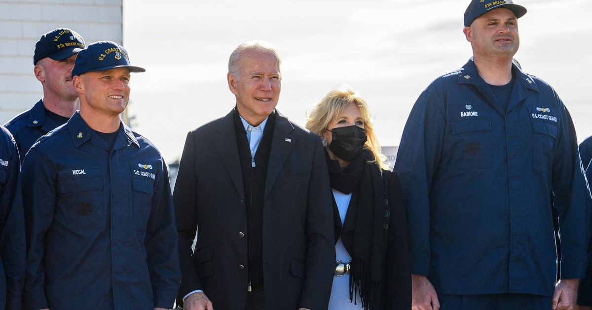 President Biden spends first Presidential Thanksgiving in Nantucket