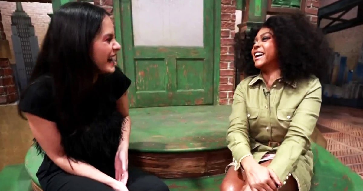 Behind the scenes of ‘Annie Live’ with Taraji P. Henson