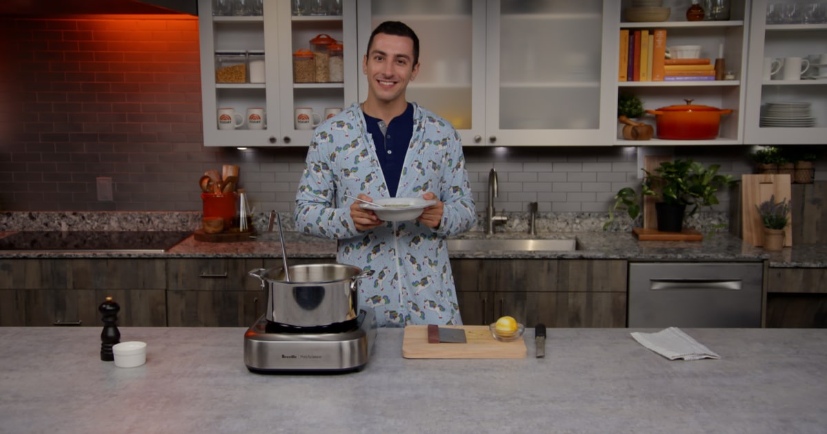 Jake Cohen makes a soothing saffron chicken noodle soup