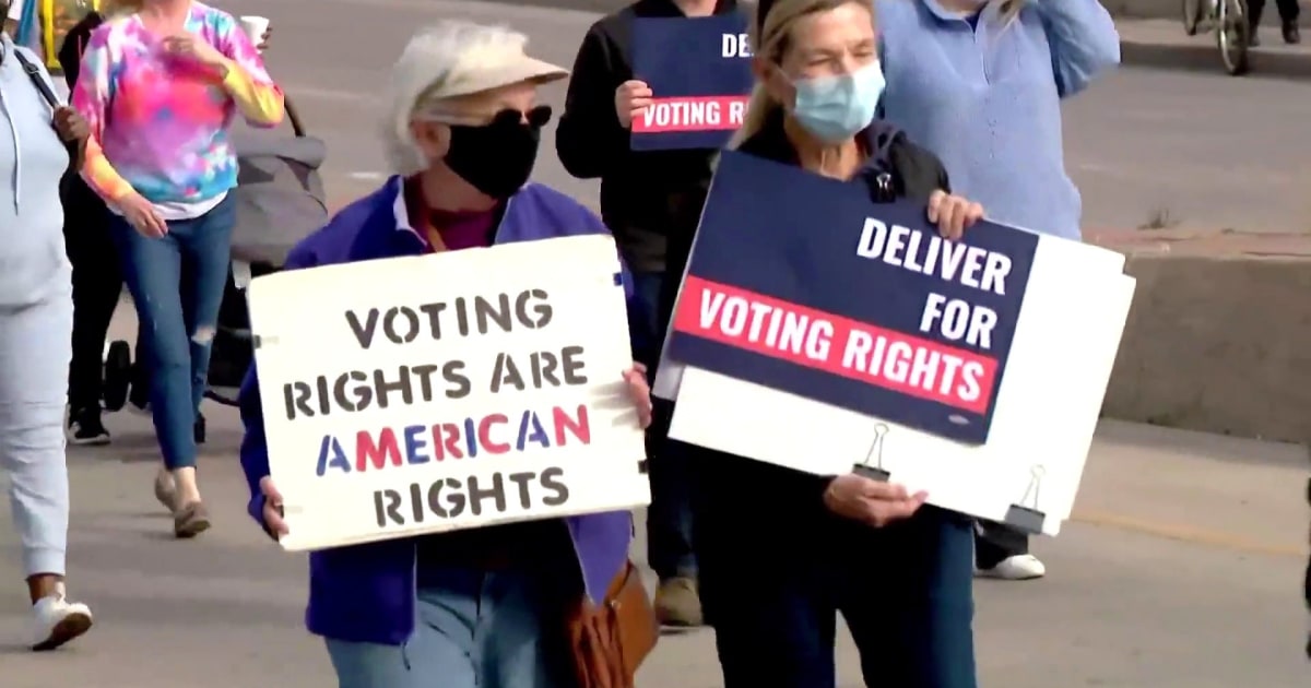 Voting rights bill heads to Senate amid growing pressure