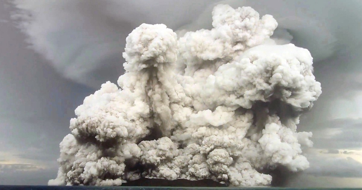 What we know about the volcanic eruption in Tonga