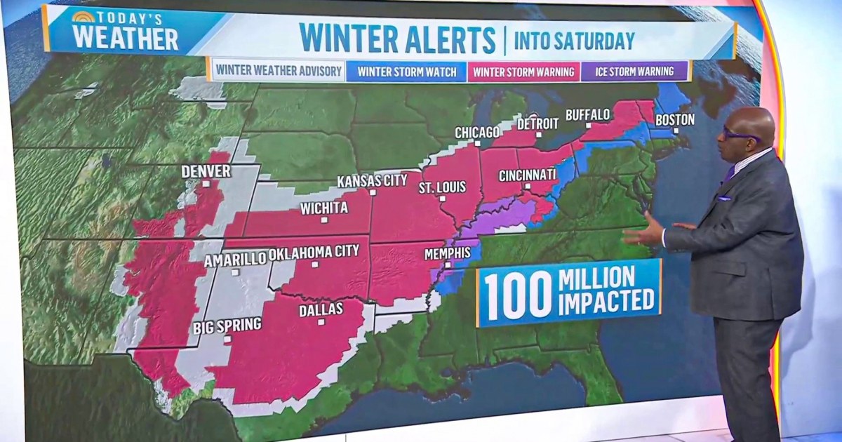Massive winter storm on the way: Here's what to expect