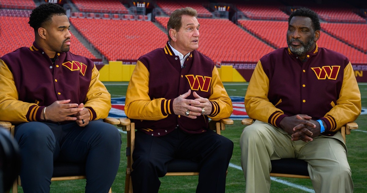 Commanders team members embrace new name change