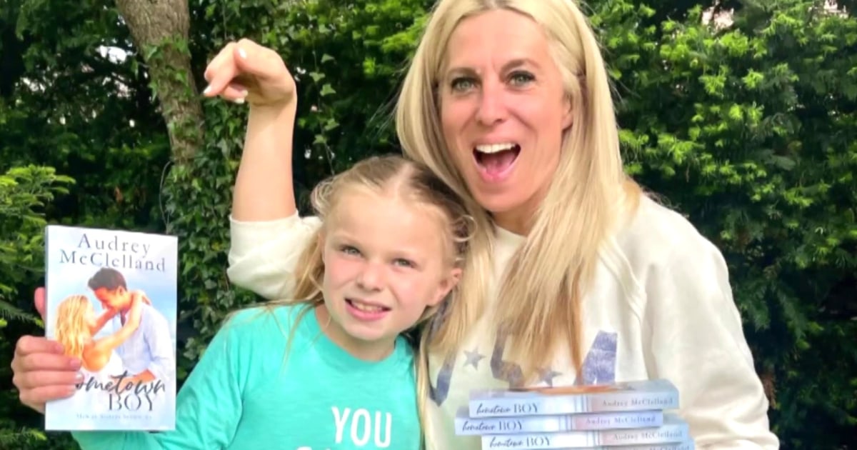 Meet Audrey McClelland, the mom of 5 who wrote 5 romance novels in a year