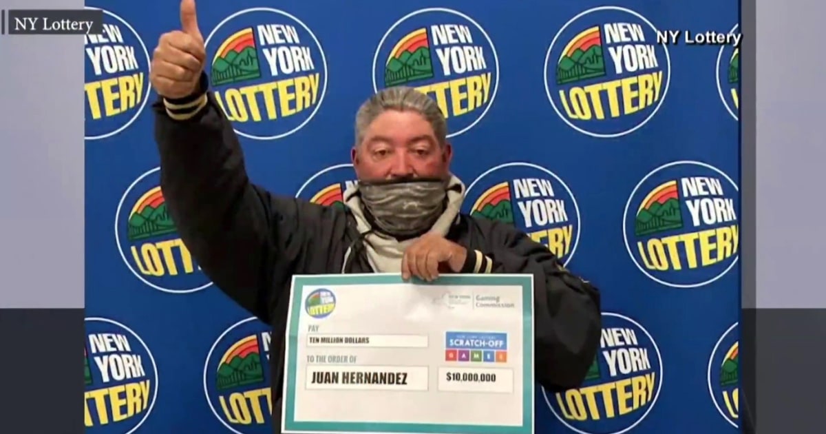 New York man wins $10 million lottery for second time