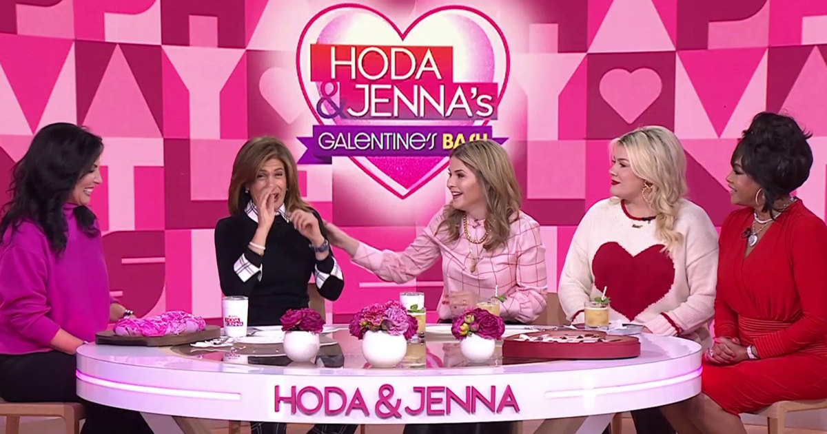 Hoda, Jenna and special guests dish on juicy topics during Galentine's ...