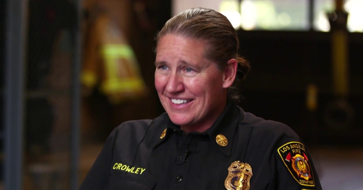 Kristin Crowley becomes Los Angeles' first female fire chief: 'It feels ...
