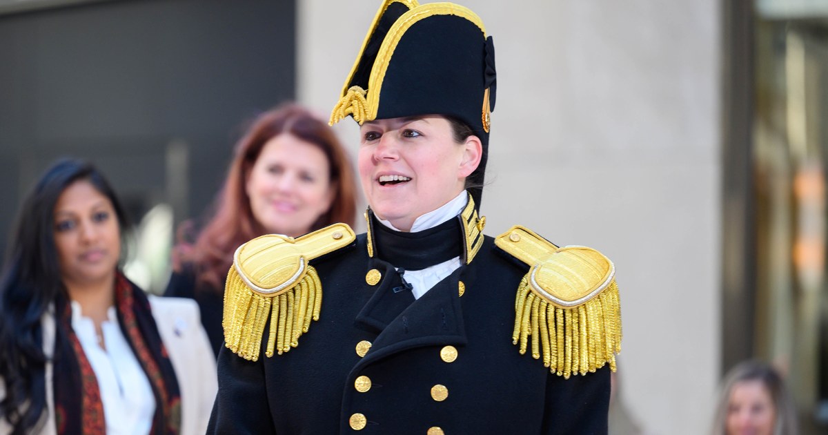 Meet Billie J. Farrell, first woman to command the USS Constitution