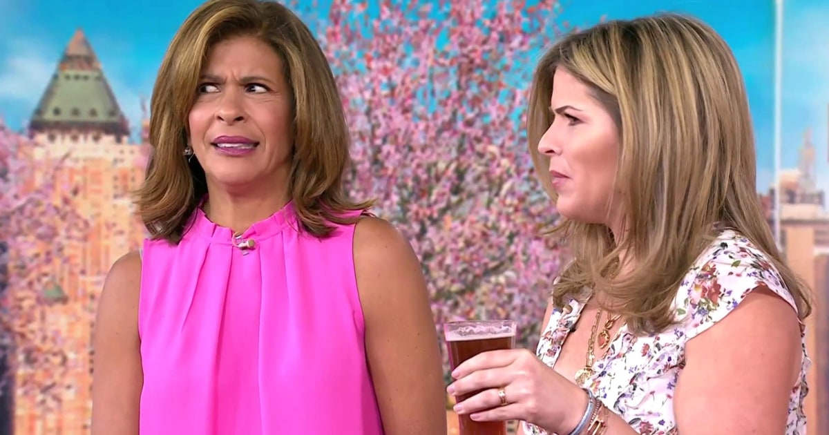 Hoda and Jenna sip on some unique brews for National Beer Day