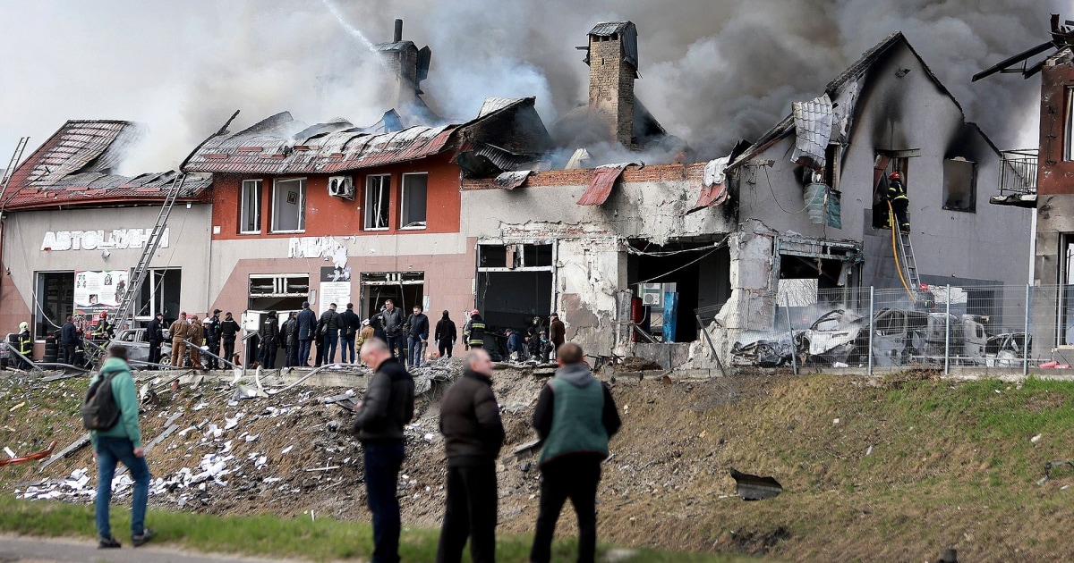 Mariupol under attack as Lviv is hit hard in overnight bombings