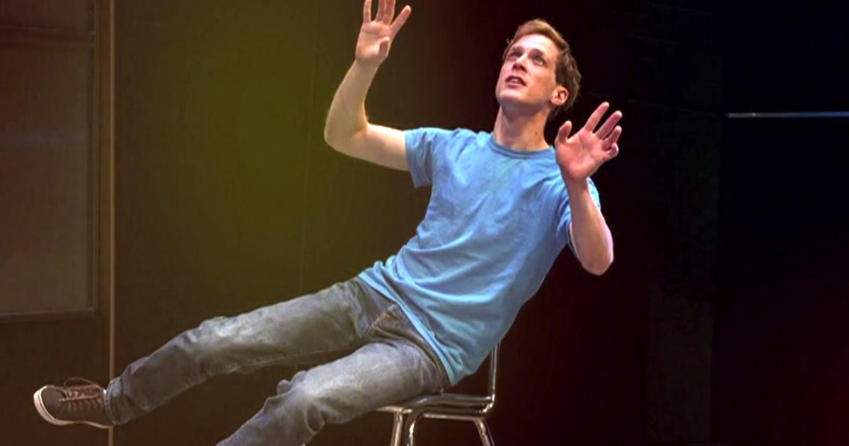 Autistic actor finds his place at center stage