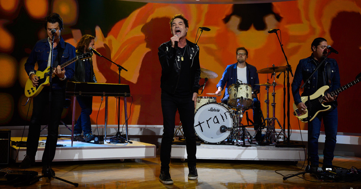 Train performs ‘AM Gold’ on TODAY, talks ‘throwback’ album