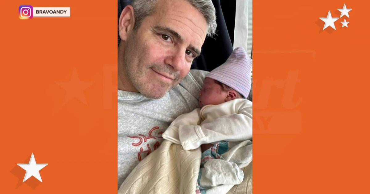 Andy Cohen welcomes baby girl! See Ben meet Lucy for first time
