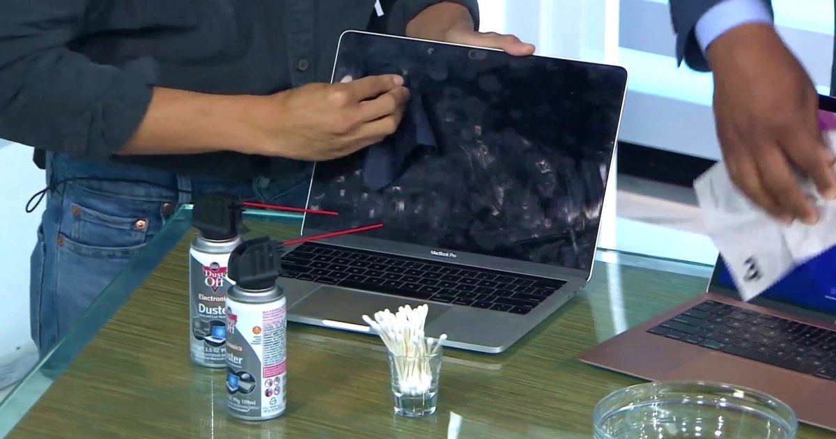 Phone, laptop, earbuds, more: How to thoroughly clean your tech