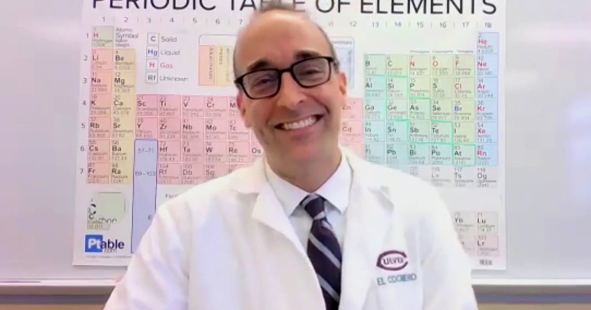 Meet the teacher whose ‘explosive’ lessons led to TikTok stardom