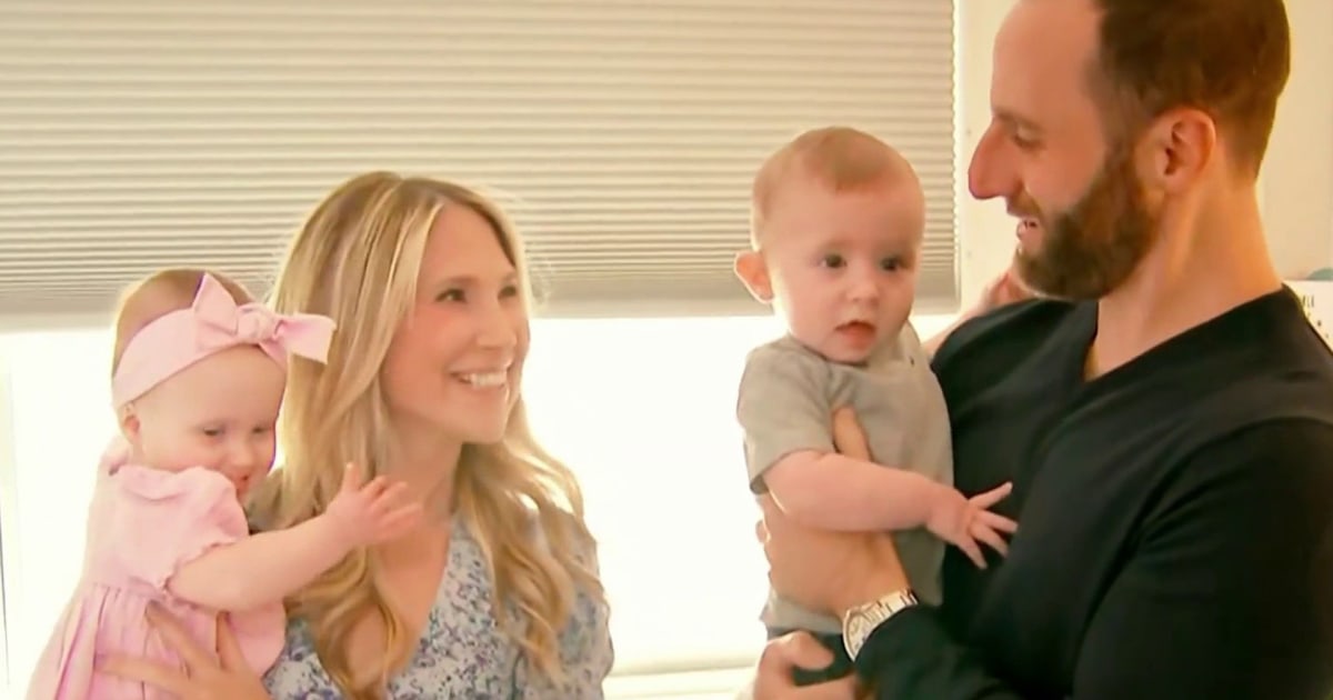 Couple shares incredible journey to parenthood with ‘twiblings’