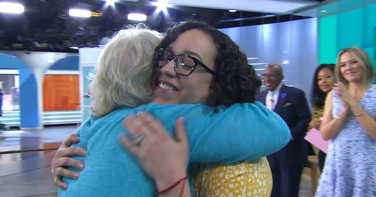 Cancer survivor and inspiring nurse reunite after 15 years