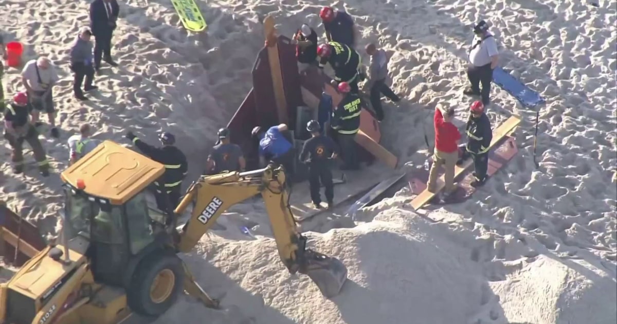 18-year-old dies after sand collapses on him at Jersey Shore