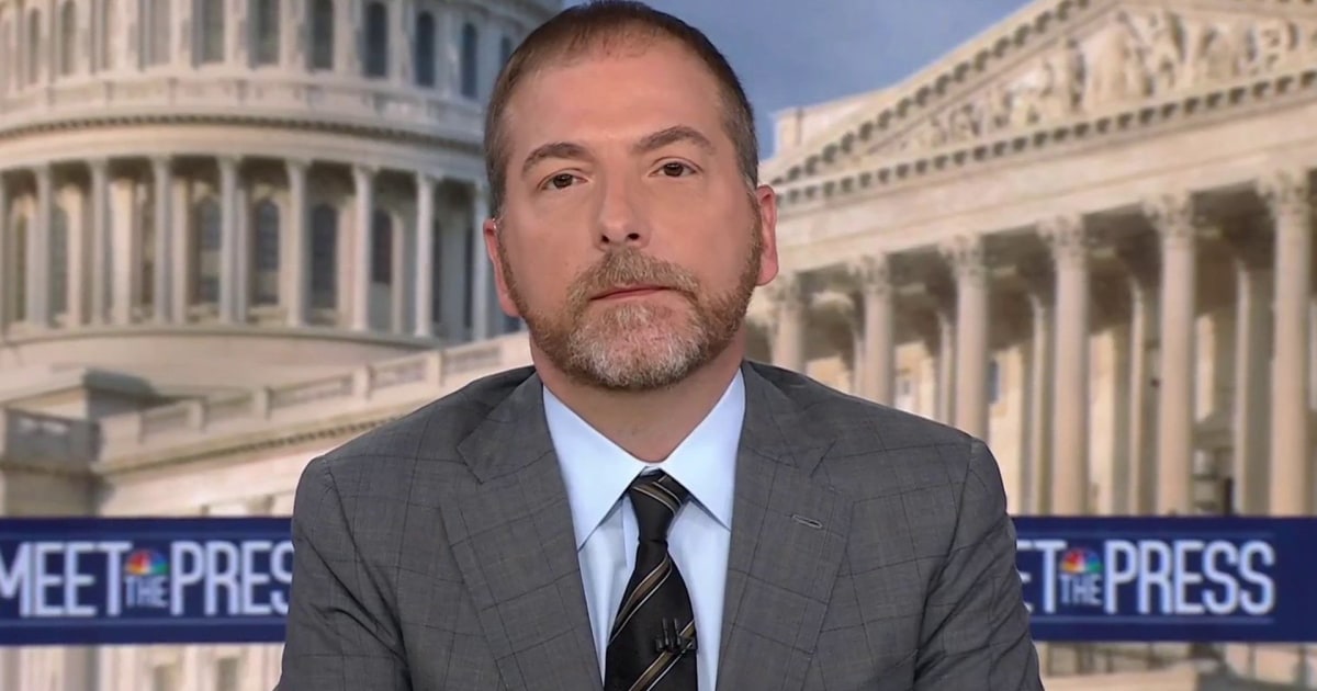 ‘There are more guns than people in America,’ Chuck Todd says