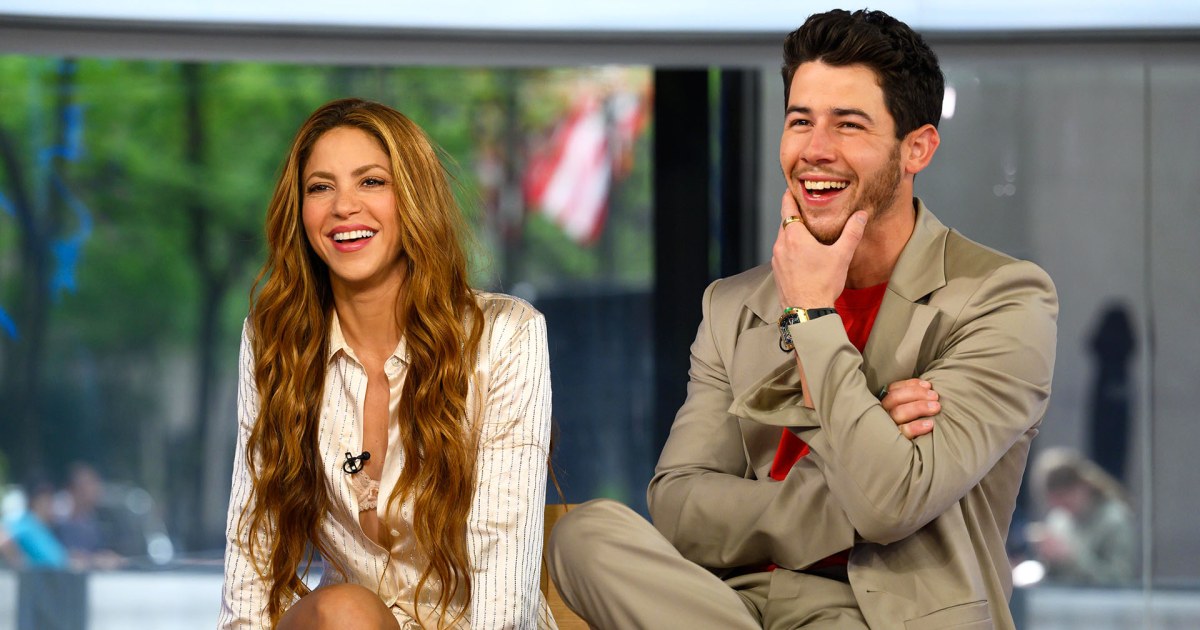 Shakira, Nick Jonas talk parenthood, 'Dancing with Myself' series