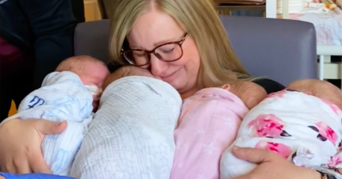 Arizona couple welcomes quadruplets after infertility struggles