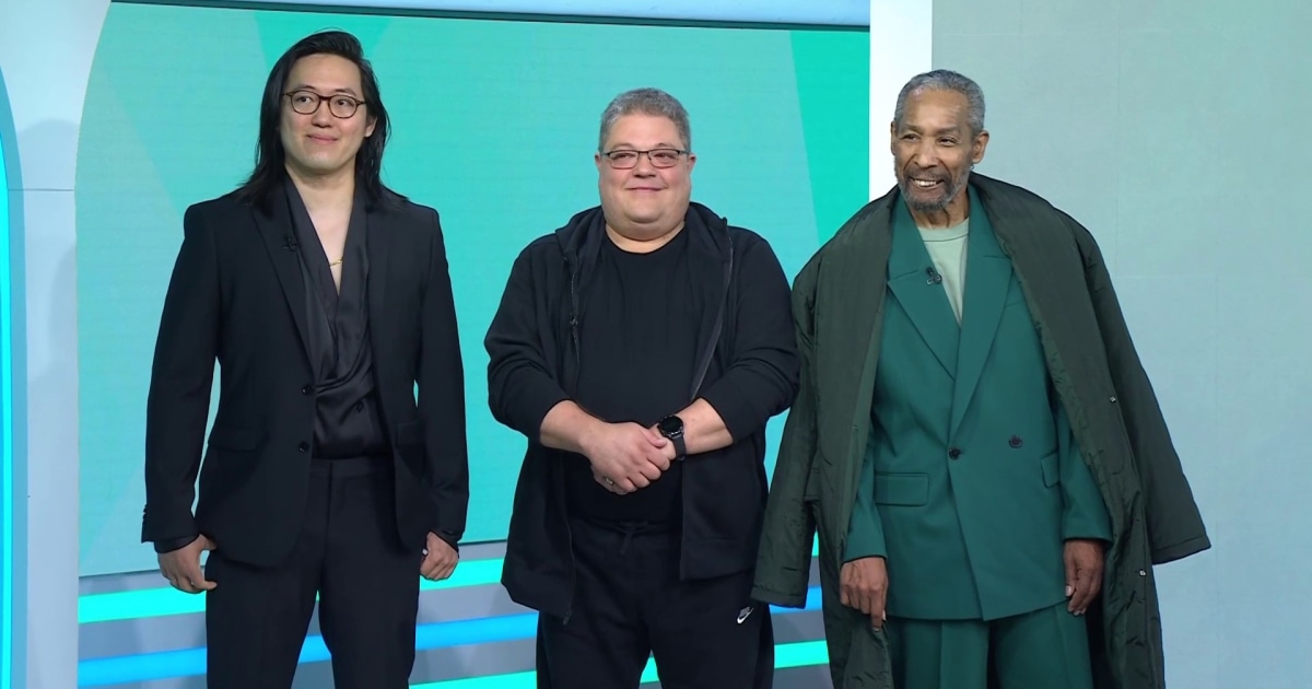 Three dads get dapper makeover just in time for Father’s Day