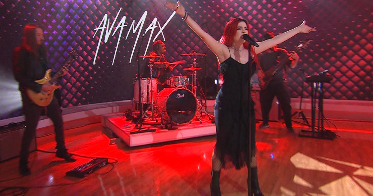 Ava Max performs ‘Maybe You’re The Problem’ on TODAY