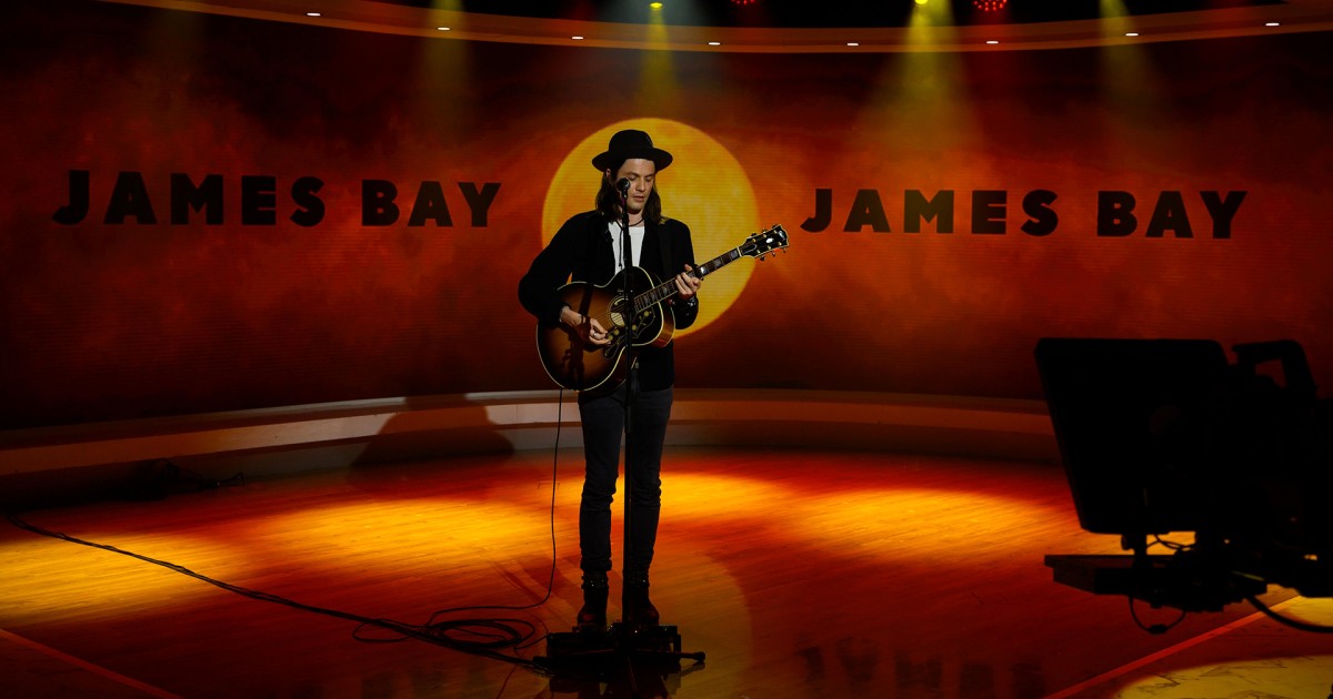 James Bay talks being a new dad, performs new single ‘One Life’