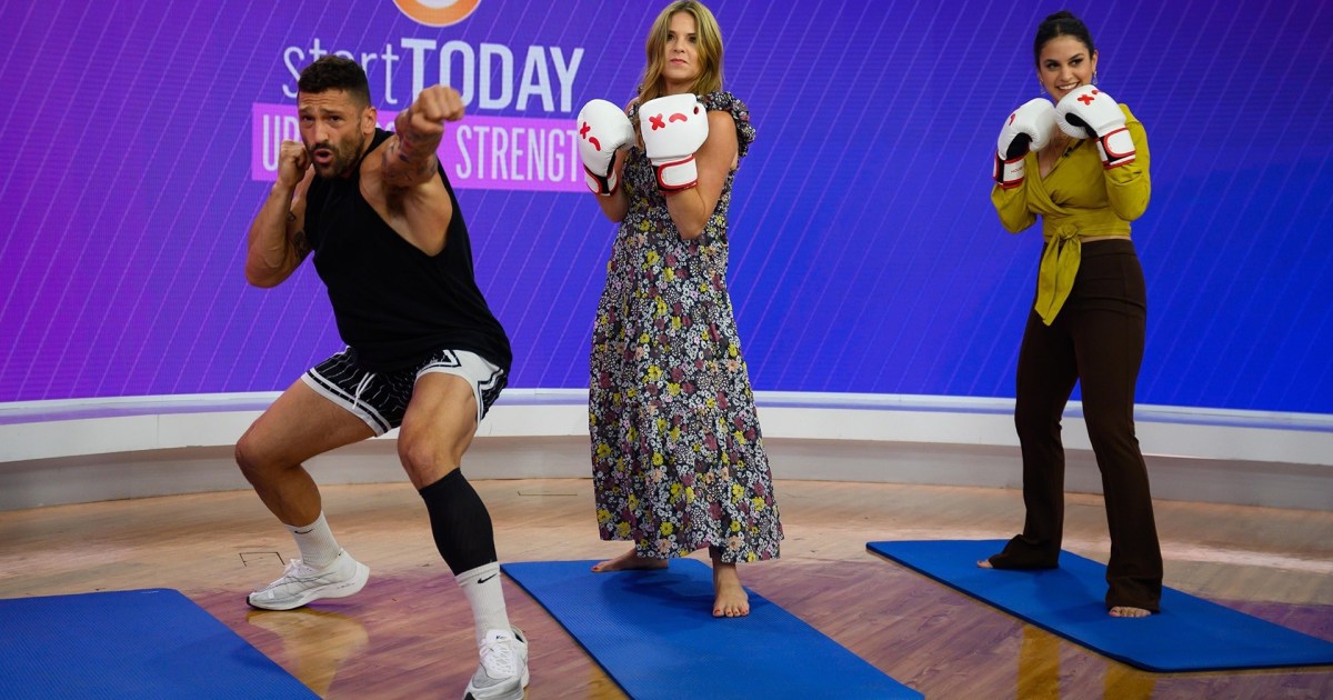 Strengthen your upper body with this fun boxing workout