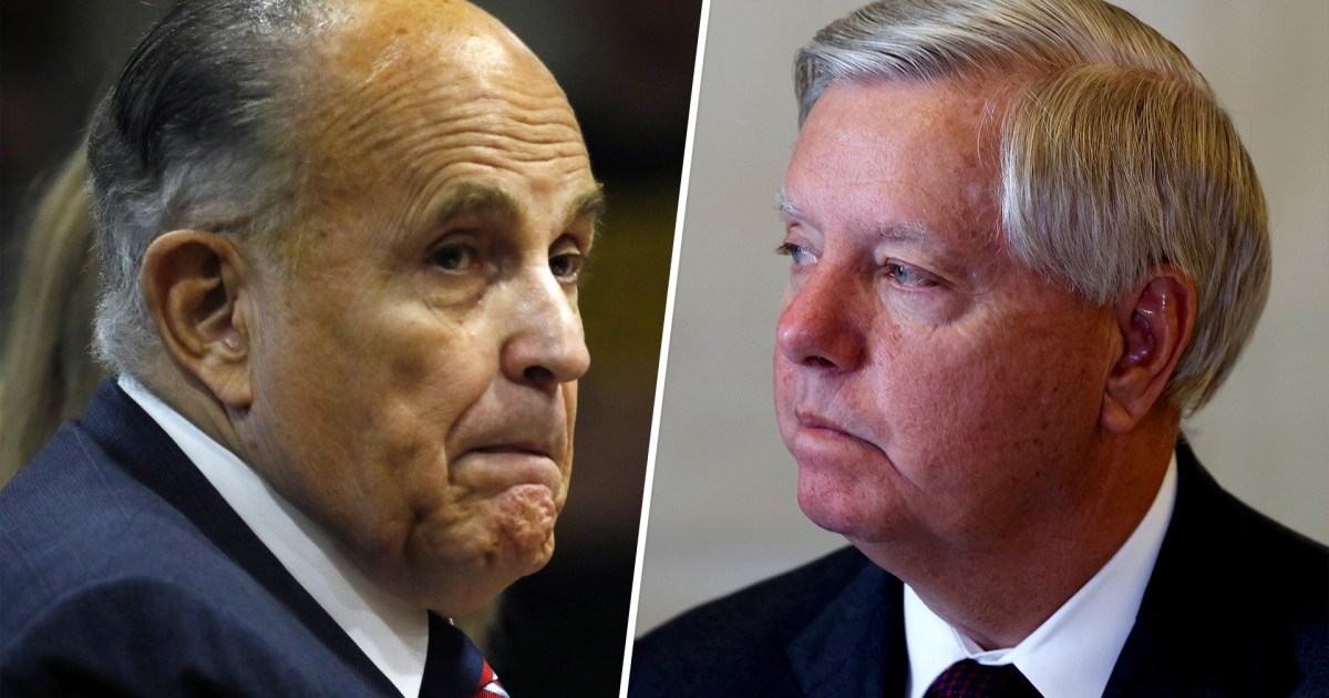 Rudy Giuliani, Lindsey Graham called to testify in election probe