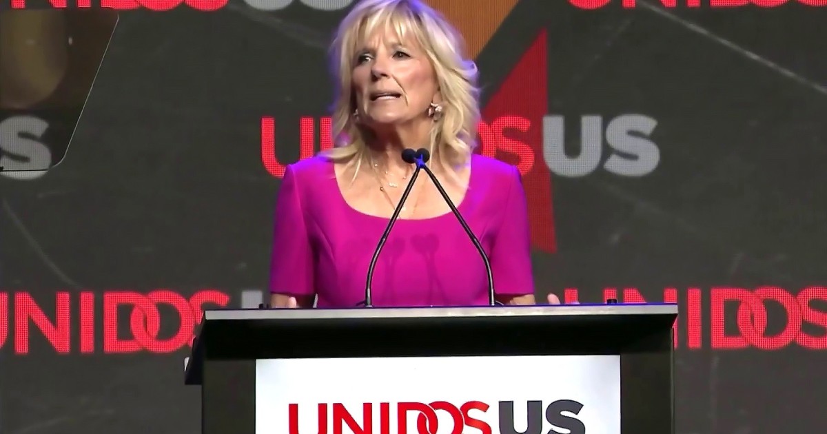 Jill Biden slammed for comments comparing Latinos to tacos