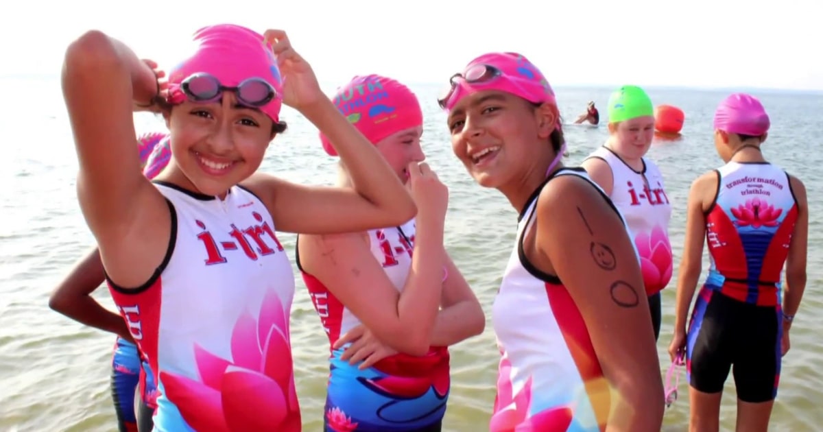 I-TRI training helps build confidence in young girls