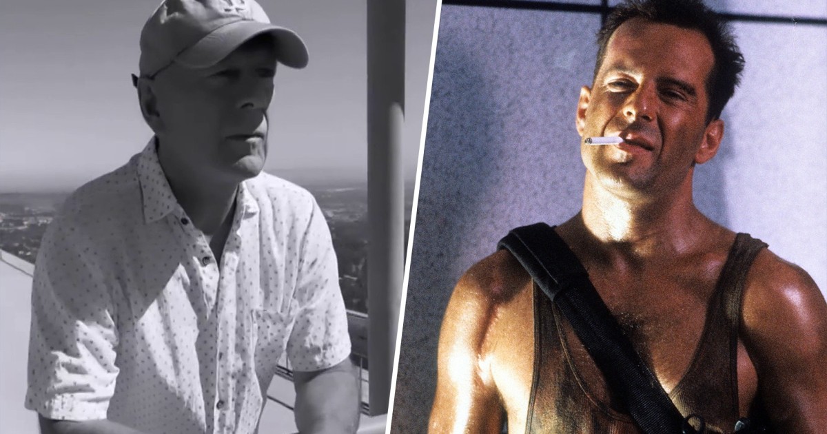 Bruce Willis returns to iconic ‘Die Hard’ site