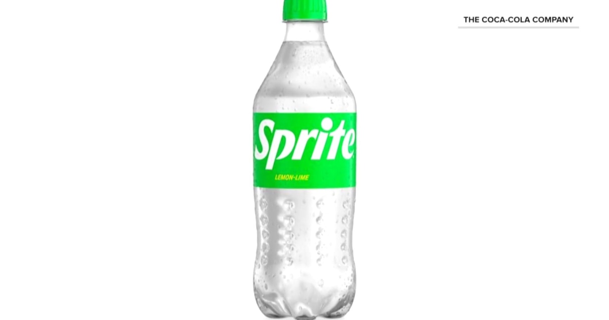Sprite is ditching its green bottle for a clear one