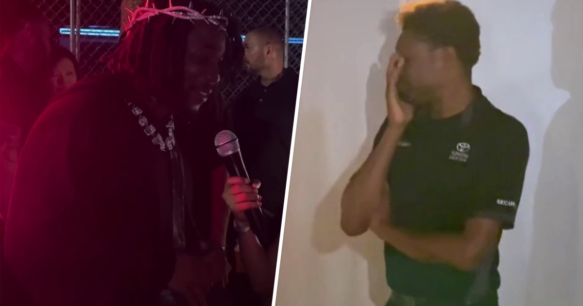 Kendrick Lamar reacts to viral video of guard crying over his song