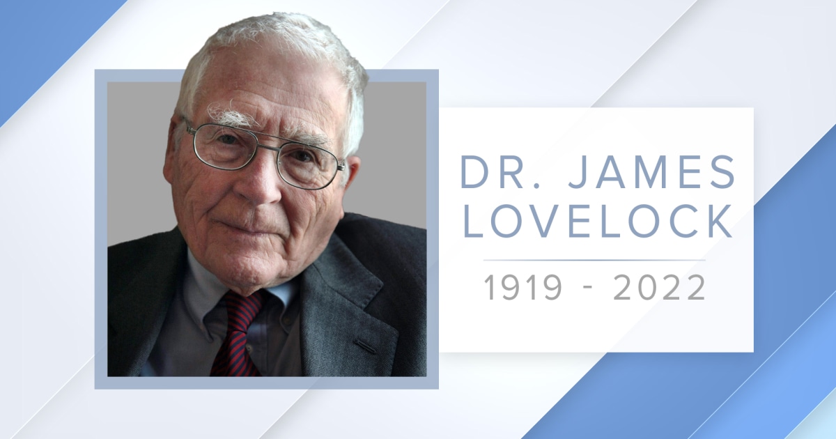 Dr. James Lovelock, scientist who created Gaia theory, dies at 103