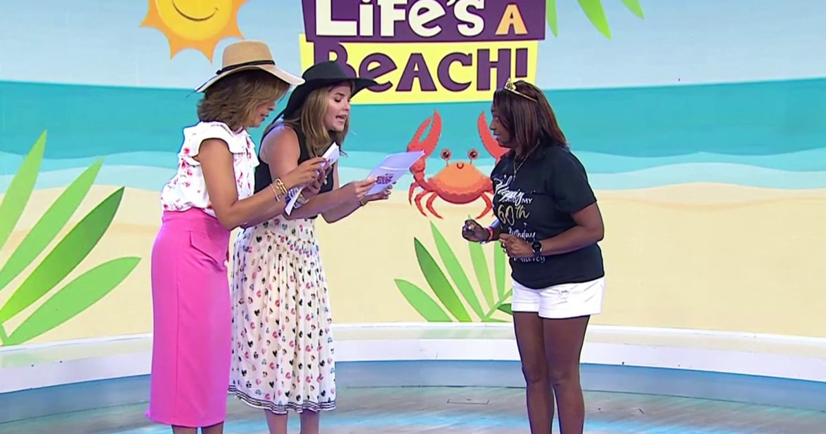 Life’s A Beach: TODAY fan plays trivia to win tropical getaway